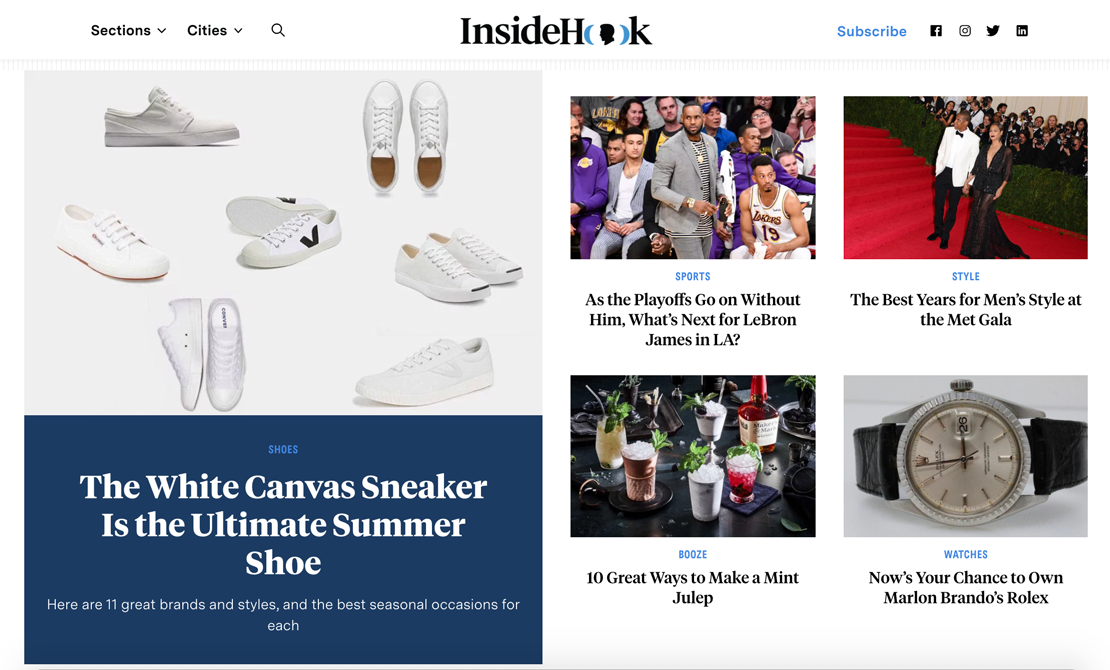 Moving from legacy CMS to WordPress VIP with InsideHook | Alpha Particle